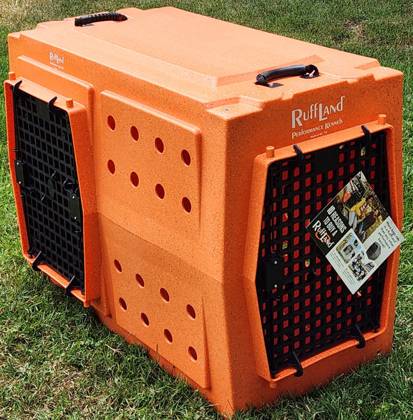 Ruff Land Extra Large Double Door Left Dog Kennel ...